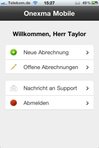 Reisekosten App von Onexma - Gratis für Android & Apple